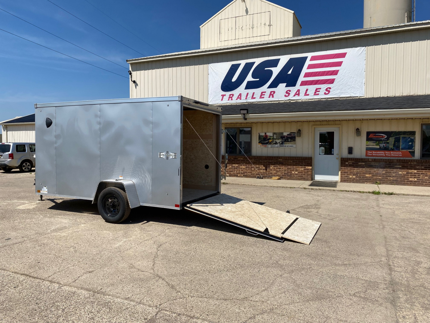 New 2025 Stealth Trailers 6x12 Mustang 3k w/Ramp Door & 6ft Int Ht ...