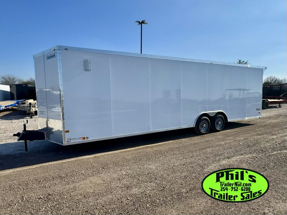 New 2026 Haulmark 8.5X28 TRANSPORT ENCLOSED TRAILER CAR HAULER ...