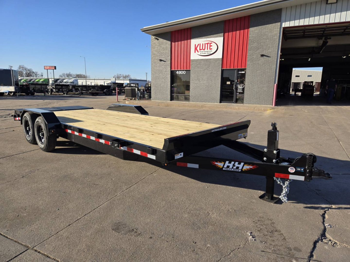 New 2026 H&H Trailers 82x18+4 Super Deluxe Ramp Industrial Equipment ...