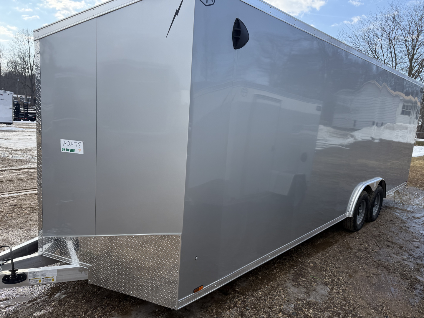 New 2026 Lightning Trailers 8.5X24 7' INTERIOR 10K W/RAMP DOOR ALL ...
