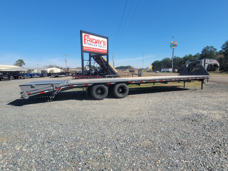 New 2026 Delco Trailers F3 32' x 102" Low-Pro Dual Tandem Gooseneck w ...