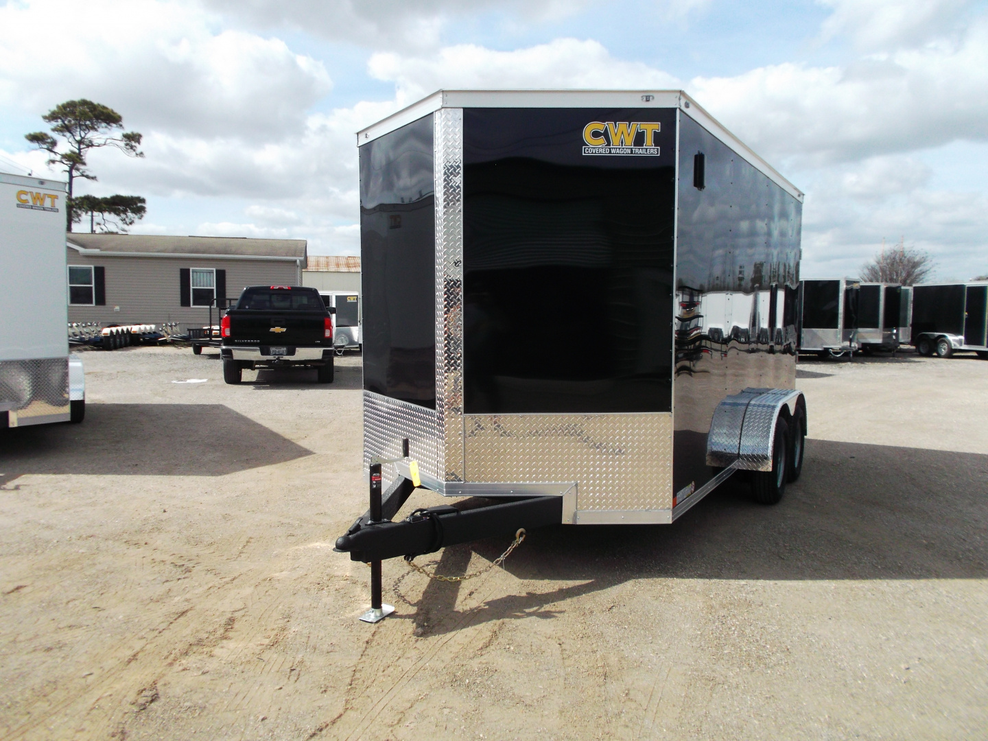 New 2026 Covered Wagon Trailers 7x14 Cargo Trailer / Enclosed Trailer ...