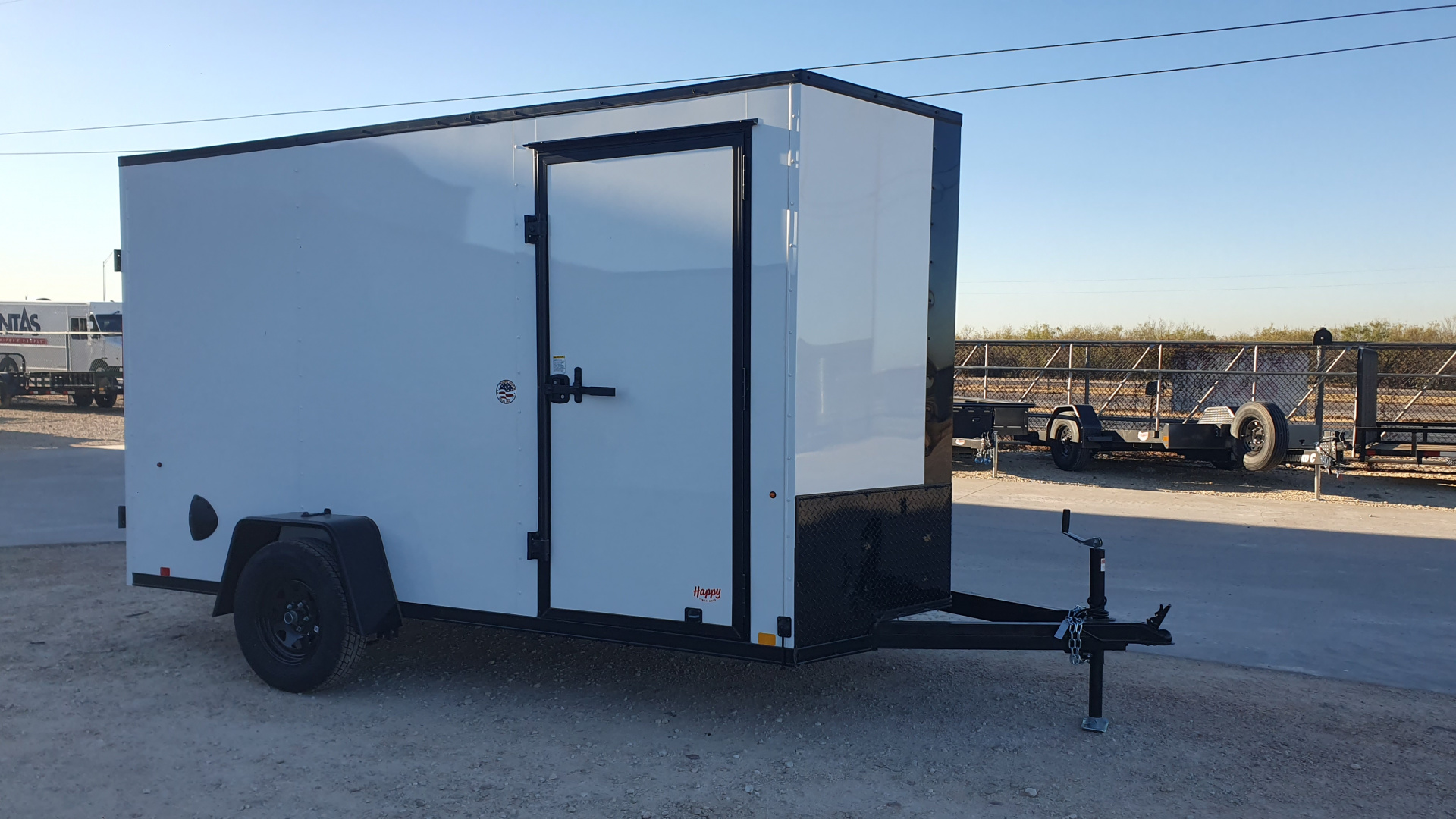 New 2026 Compass 6'x12' Enclosed Cargo Trailer - Indigo DLX for sale in ...