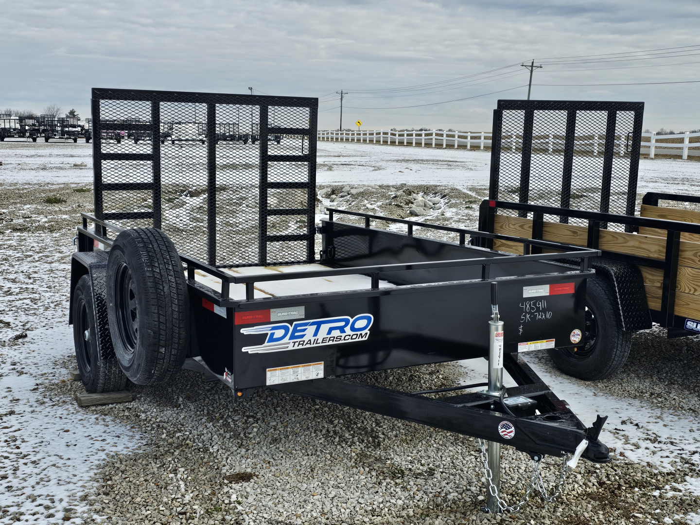 New 2026 Sure-Trac 6 x 10 Steel High Side 5K Utility Trailer for sale ...