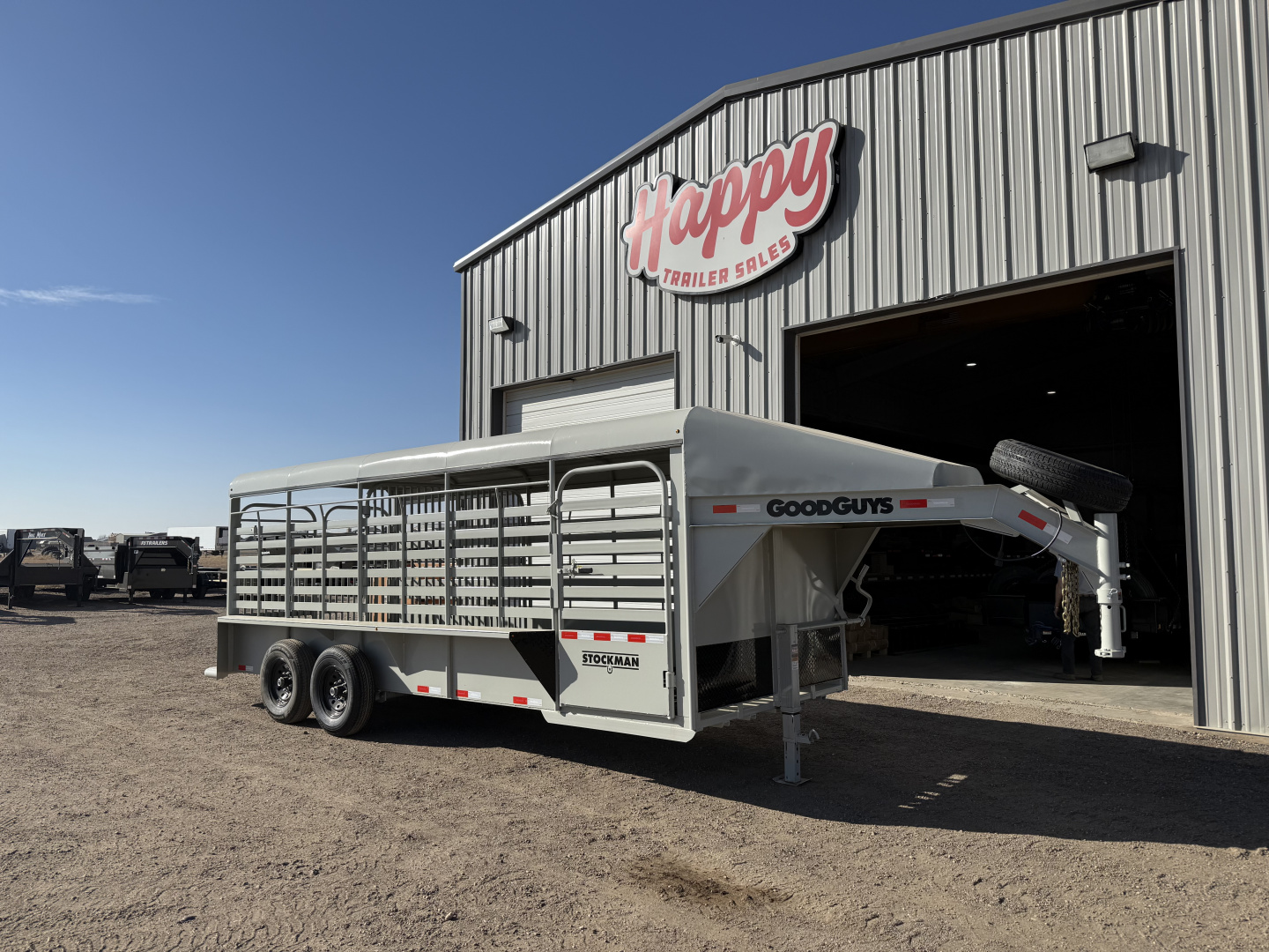 New 2026 Good Guys 6'8"x20' GN Steel Top Livestock Trailer - Stockman ...