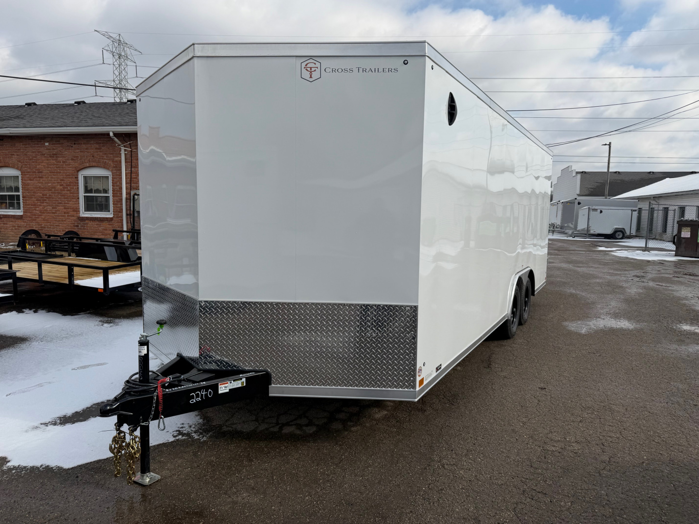 New 2026 8.5 x 20 Enclosed Car Hauler with Ramp 7K GVW - SCREWLESS for ...