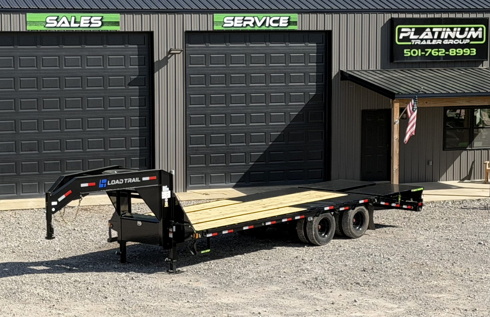 New 2026 Load Trail 102X25 GP 20+5 MAX RAMPS 24K GVWR 14PLY TIRES ...
