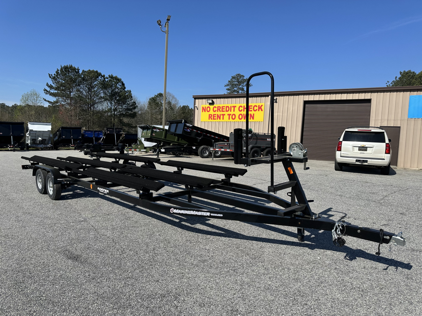 New 2026 MARINE MASTER 22'-25' TRITOON TRAILER WITH DISC SURGE BRAKES ...