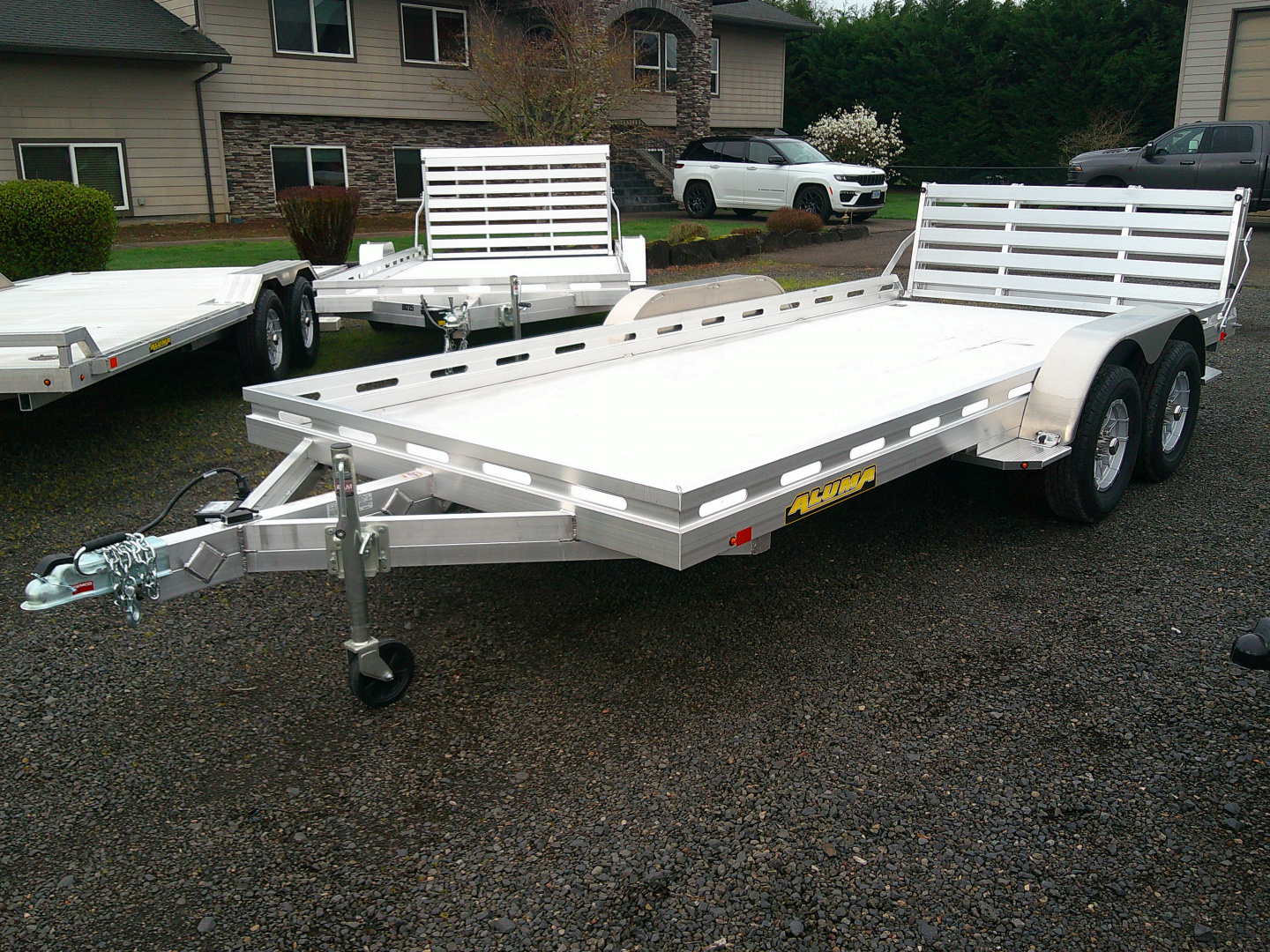 New 2027 Aluma 6.9x16 8.5K Car Hauler for sale in Scappoose, OR