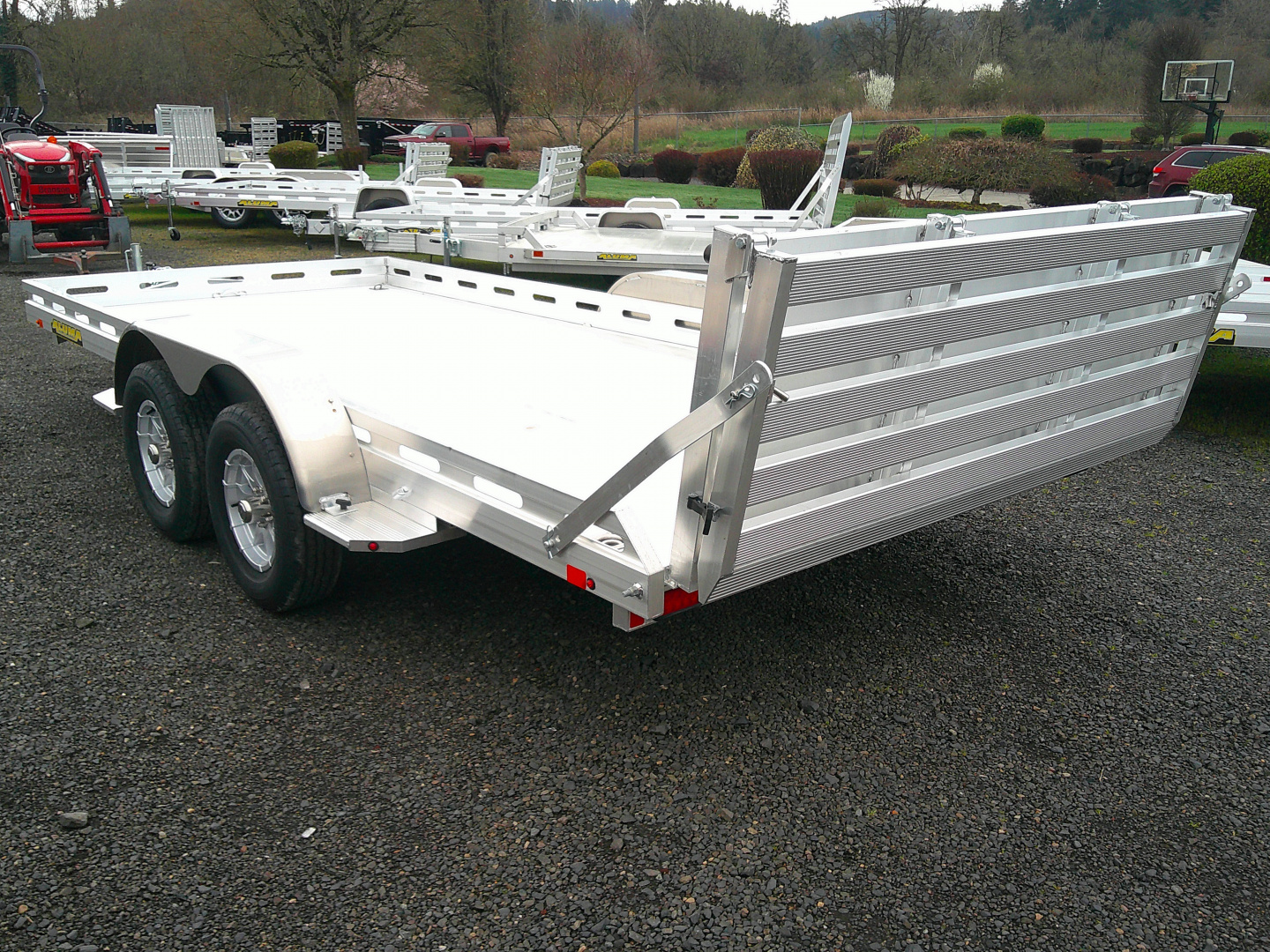 New 2027 Aluma 6.9x16 8.5K Car Hauler for sale in Scappoose, OR