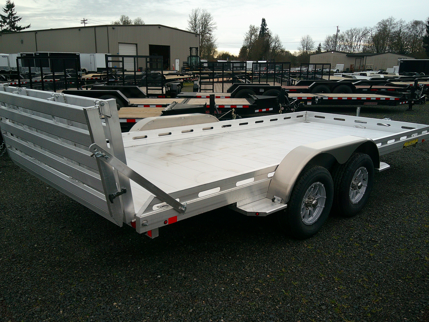 New 2027 Aluma 6.9x16 8.5K Car Hauler for sale in Scappoose, OR