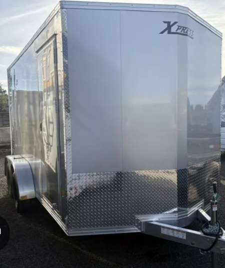 New 2026 ALCOM 7X16 Cargo / Enclosed Trailer for sale in Schuylerville, NY