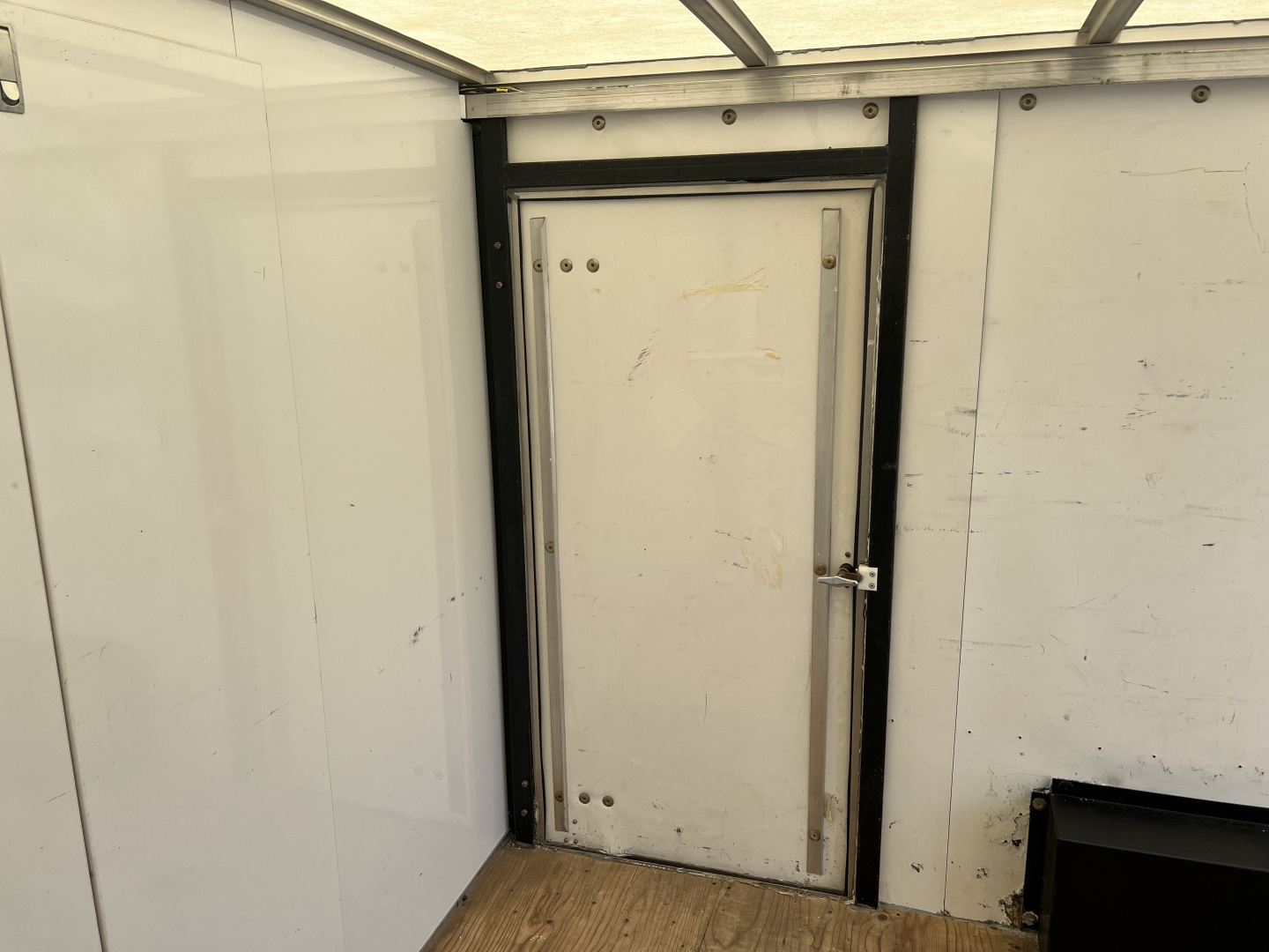 Used Unique 2004 Featherlite Trailers 8x12+V Cargo / Enclosed Trailer ...