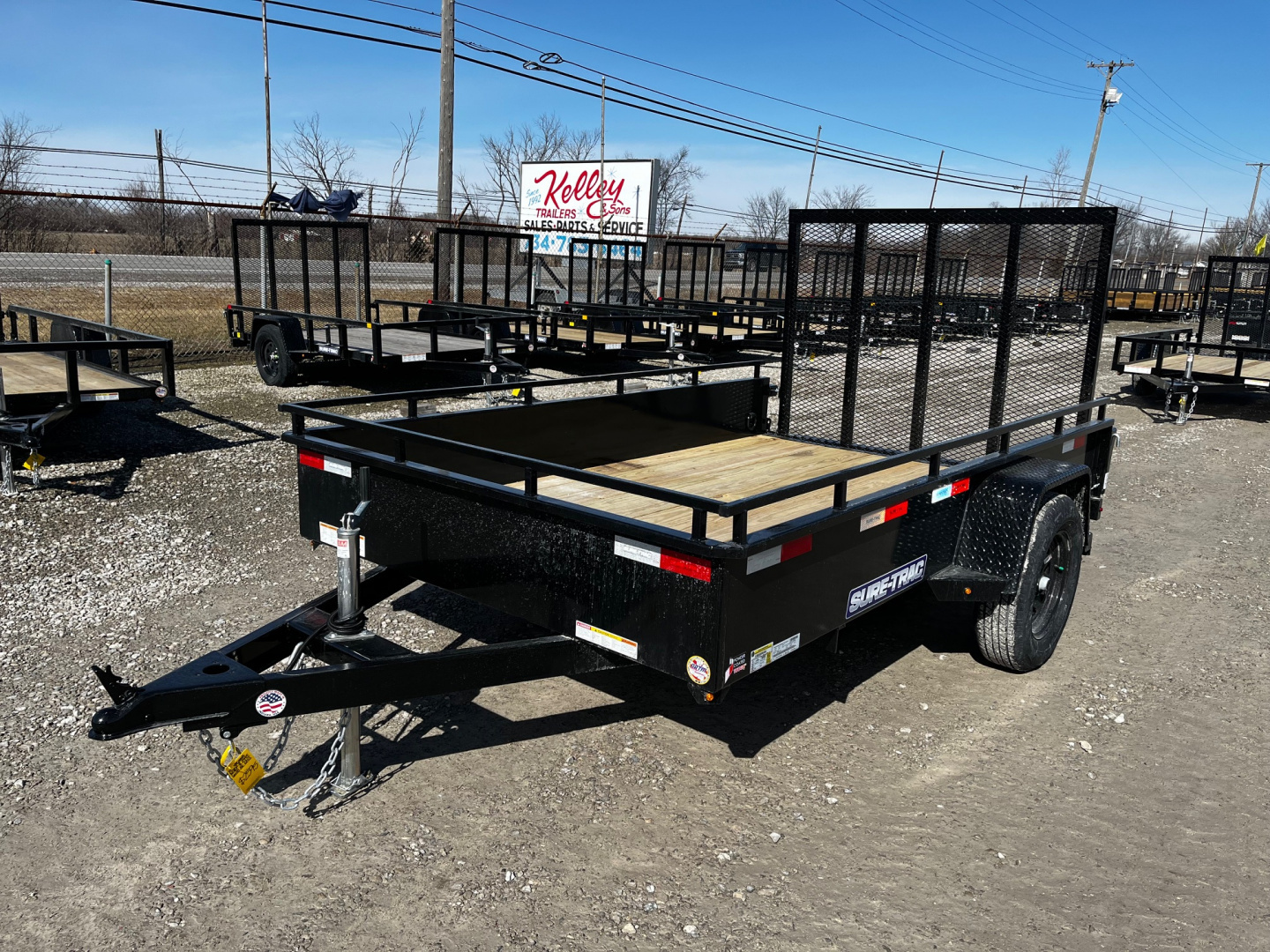 New 2026 Sure-Trac 6x10 3K Steel High Side Utility Trailer for sale in ...