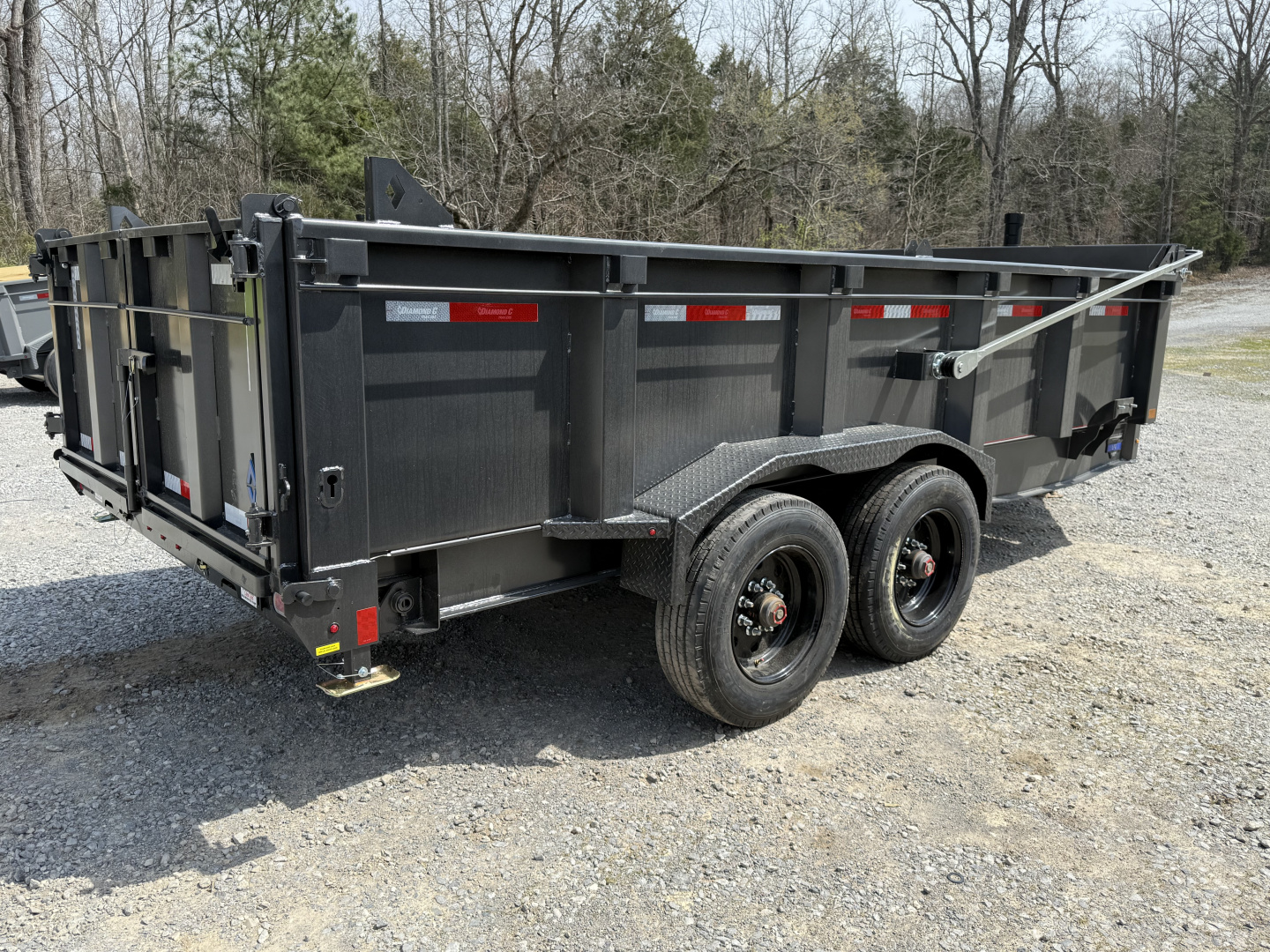 New 2026 Diamond C LPT 210 16’ Dump Trailer, PACESETTER EDITION ...