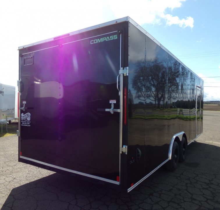 New 2026 Compass 8.5' x 24' Indigo DLX Flat Top V-Nose Car Hauler 10K ...