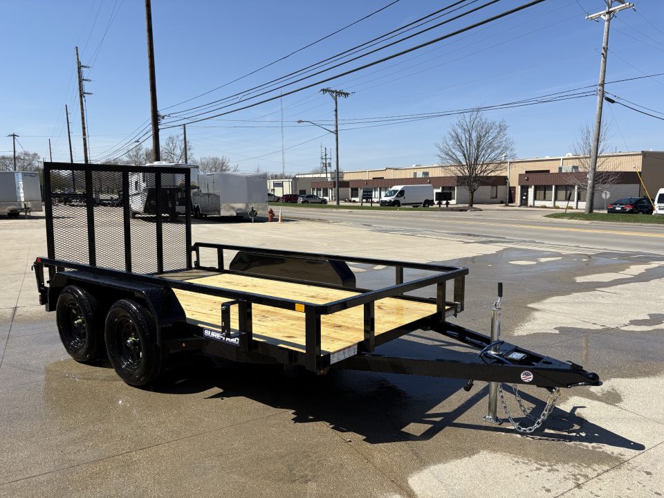 New 2026 Sure-Trac 6 X 12 Tube Top Utility 7K Tandem Utility Trailer ...