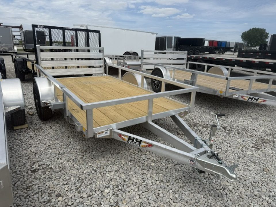 New 2026 H&H Aluminum 66”x10’ 3k Rail Side Utility Trailer for sale in ...