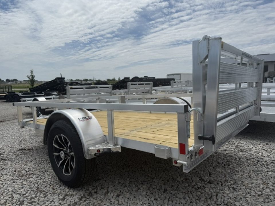 New 2026 H&H Aluminum 66”x10’ 3k Rail Side Utility Trailer for sale in ...