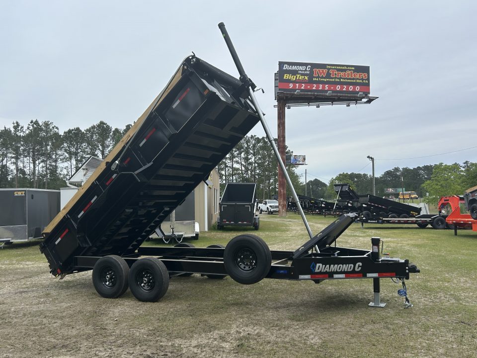 New 2026 Diamond C LPT207 Dump Trailer, 7X16, Telescopic for sale in ...