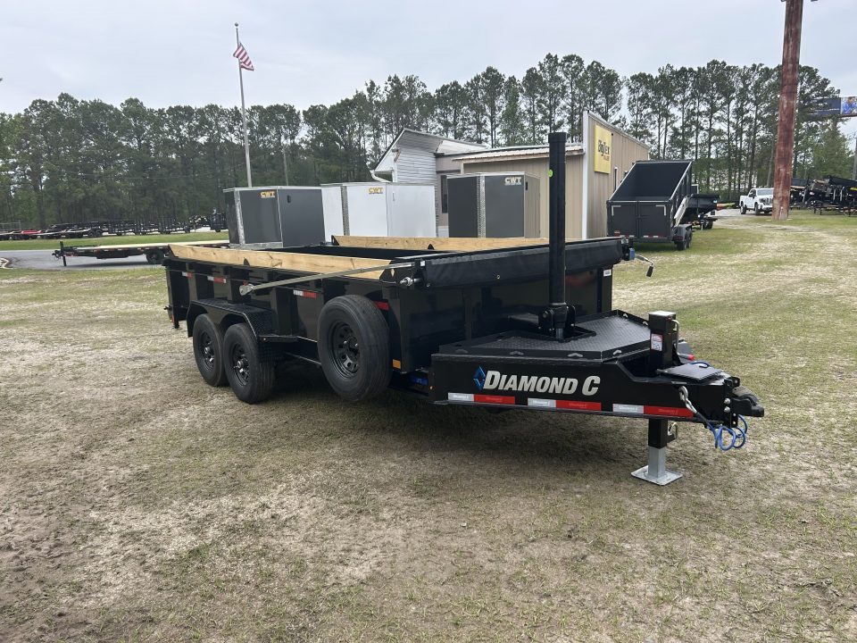 New 2026 Diamond C LPT207 Dump Trailer, 7X16, Telescopic for sale in ...