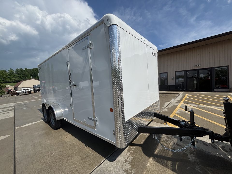 New 2026 Car Mate Trailers 7x16 Custom Cargo HD Enclosed Trailer ...