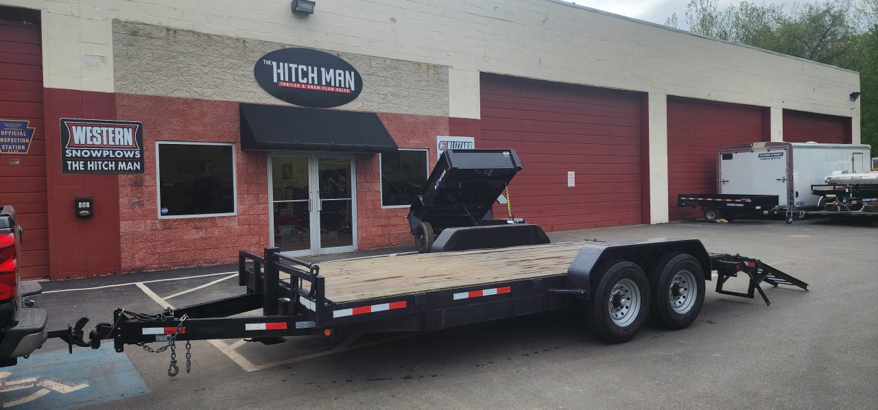Used 2021 Gorilla Trailers 7x18 (16+2) Equipment Trailer 14k for sale ...
