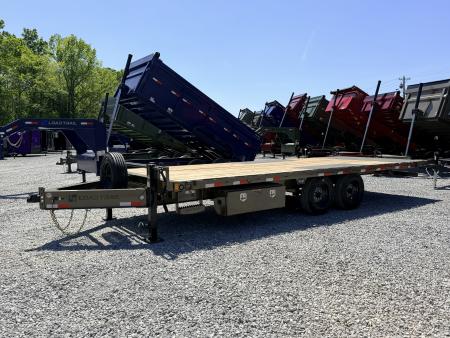 New 2026 Load Trail 102x22 Tandem Pintle Hook Equipment Tilt Deck (16K ...