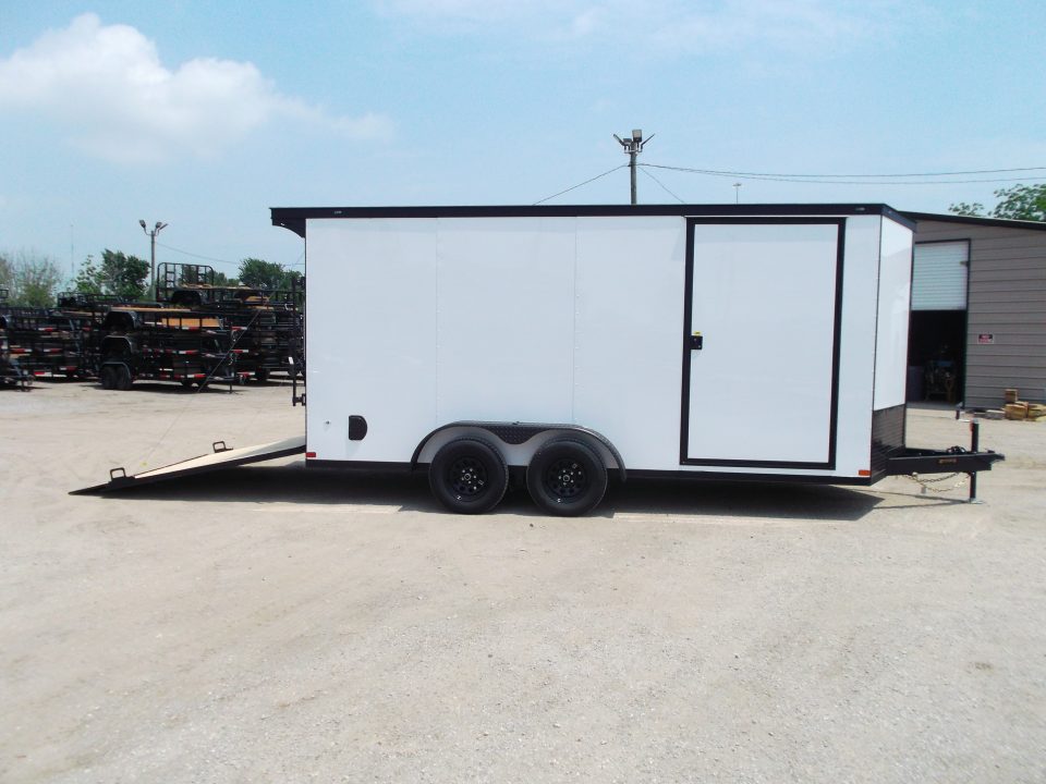 New 2026 Covered Wagon Trailers 7x16 Cargo Trailer / Enclosed Trailer ...