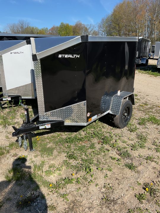 New 2026 Stealth Trailers 4X6 W/SWING DOOR Cargo / Enclosed Trailer for ...