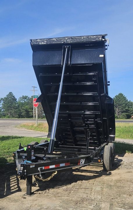New 2026 PJ Trailers 83" x 14' Telescopic (DT1) Dump Trailer for sale ...
