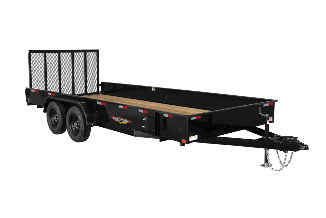 New 2025 H and H Trailer 66x10 Aluminum Rail Side Utility Trailer 3K ...