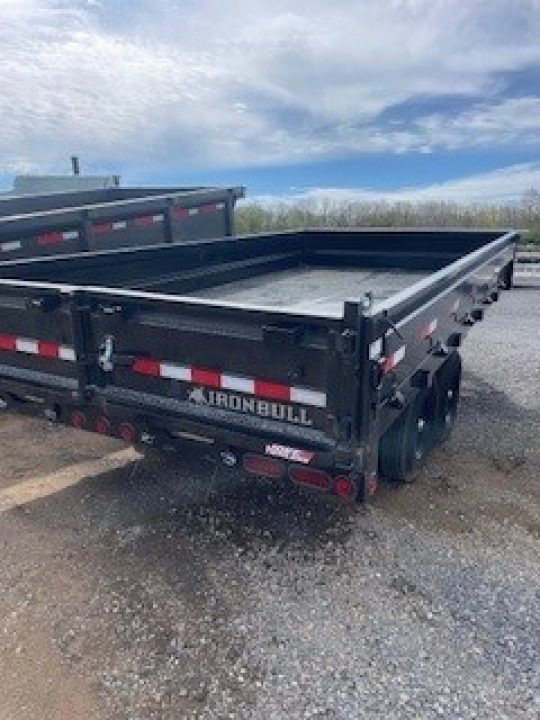 New 2026 Iron Bull DDP9614 96x14 14999 GVWR 18" Fold Down Sides W ...