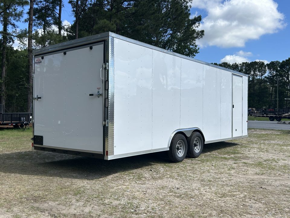 New 2026 Rock Solid 8.5x24 Cargo / Enclosed Trailer with #5200 Axles ...