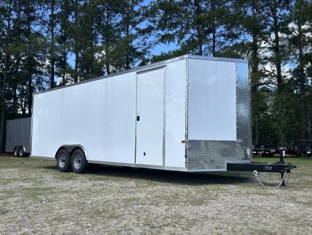 New 2026 Rock Solid 8.5x24 Cargo / Enclosed Trailer with #5200 Axles ...