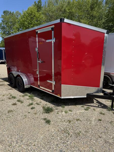 New 2026 US Cargo 7X14 W/ RAMP DOOR 7' INTERIOR POLY COR Cargo ...