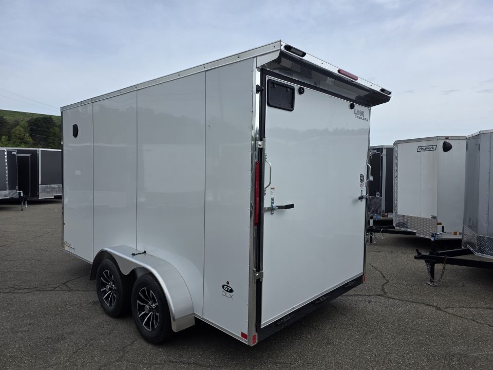 New 2026 Look Trailers ST DLX 7X14 7K - RAMP Cargo / Enclosed Trailer ...
