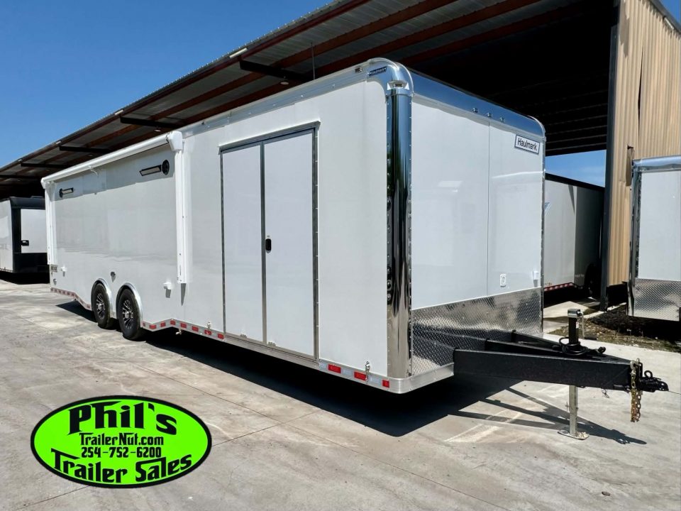 New 2026 Haulmark EDGE PRO 8.5X32 RACE TRAILER ESCAPE DOOR & TANDEM ...