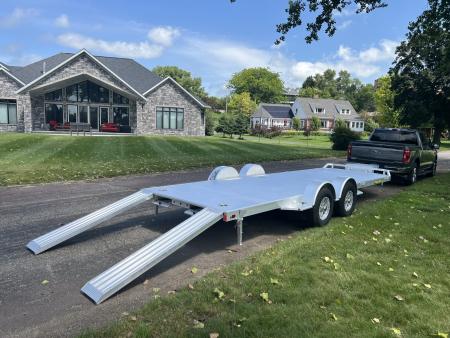 New 2026 Aluma Trailers 548 Aluminum Utility Trailer w/ Ramp - 2000 ...