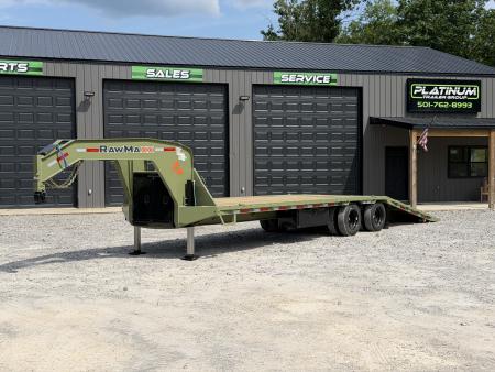 New 2026 Trail Maxx 102X40 DECKOVER HOT SHOT GOOSENECK 7K AXLES 12K ...