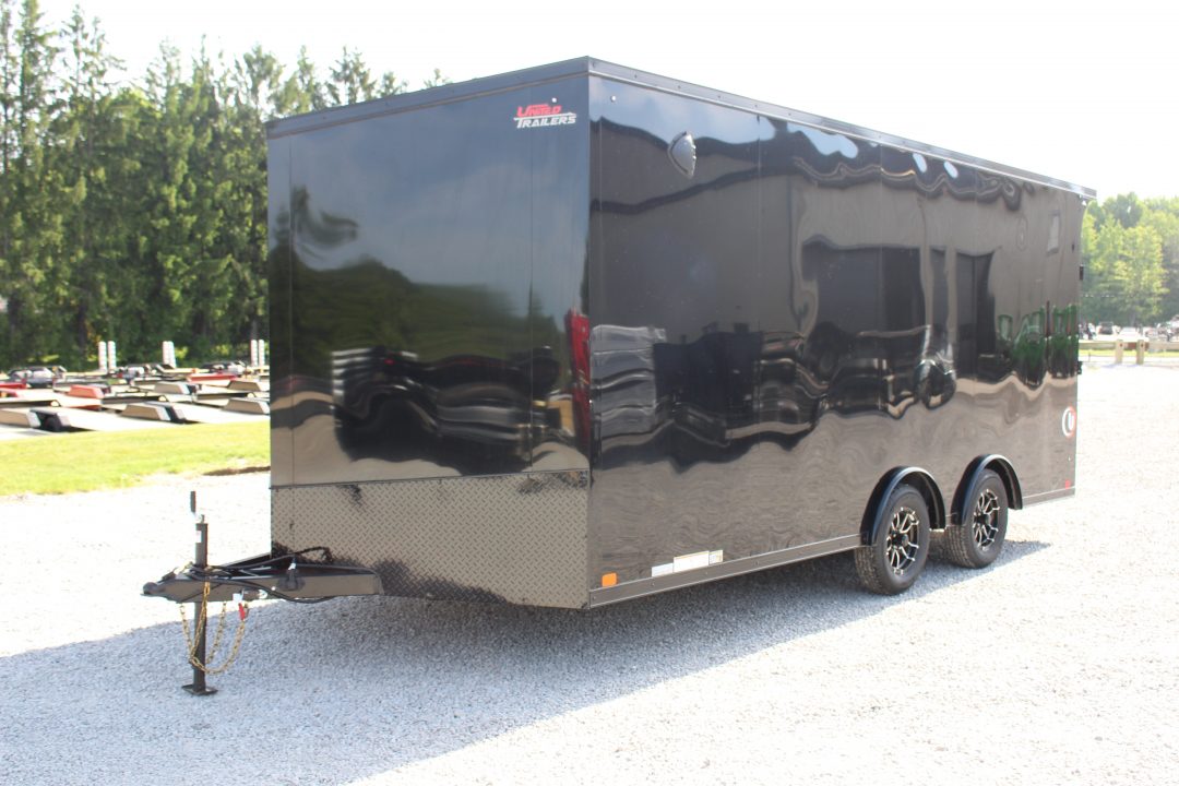 New 2026 United UJ 8.5' x 18' Enclosed Cargo Trailer - 7000# GVW - RAMP ...