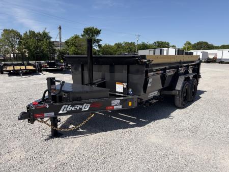 New 2026 Liberty LD14K83X14B8TSHSFT (83" X 14') 14K Telescopic Dump ...
