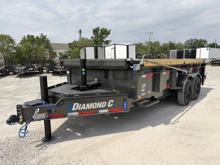 New 2026 Diamond C Trailers LPT208L14X81 (81" X 14') 18K Telescopic ...