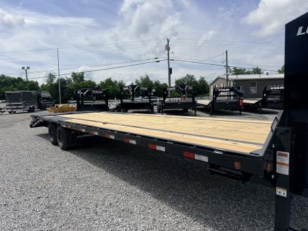 New 2027 PJ Trailers 102X30 GOOSENECK 18K GVWR (MEGA RAMPS) Flatbed ...
