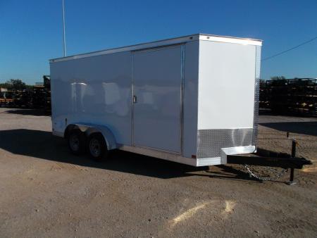 New 2026 Covered Wagon Trailers 7x16 Cargo Trailer / Enclosed Trailer ...