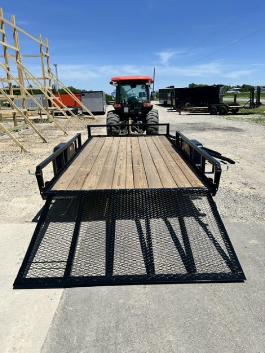 New 2026 H&H Trailers 82"X14' ATV SIDE RAMPS 2990k gvwr Utility Trailer ...