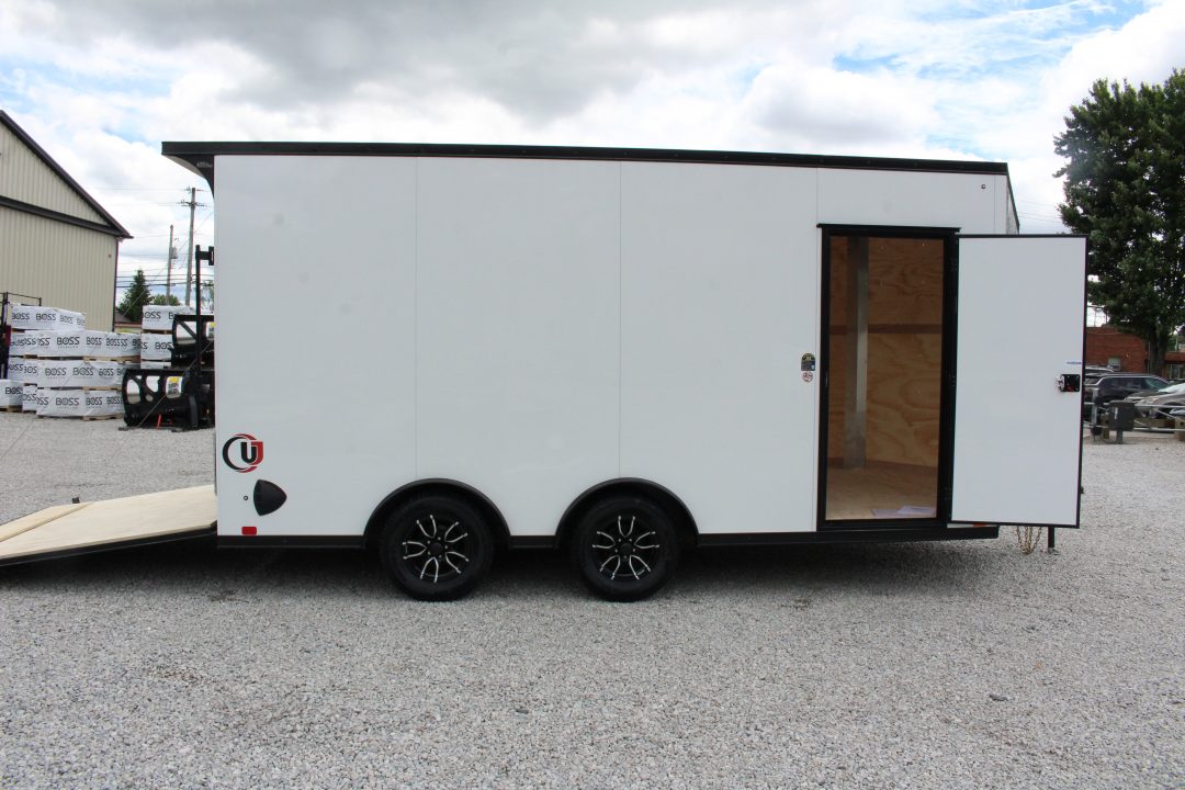 New 2026 United UJ 8.5' x 16' Enclosed Cargo Trailer - 7000# GVW - RAMP ...