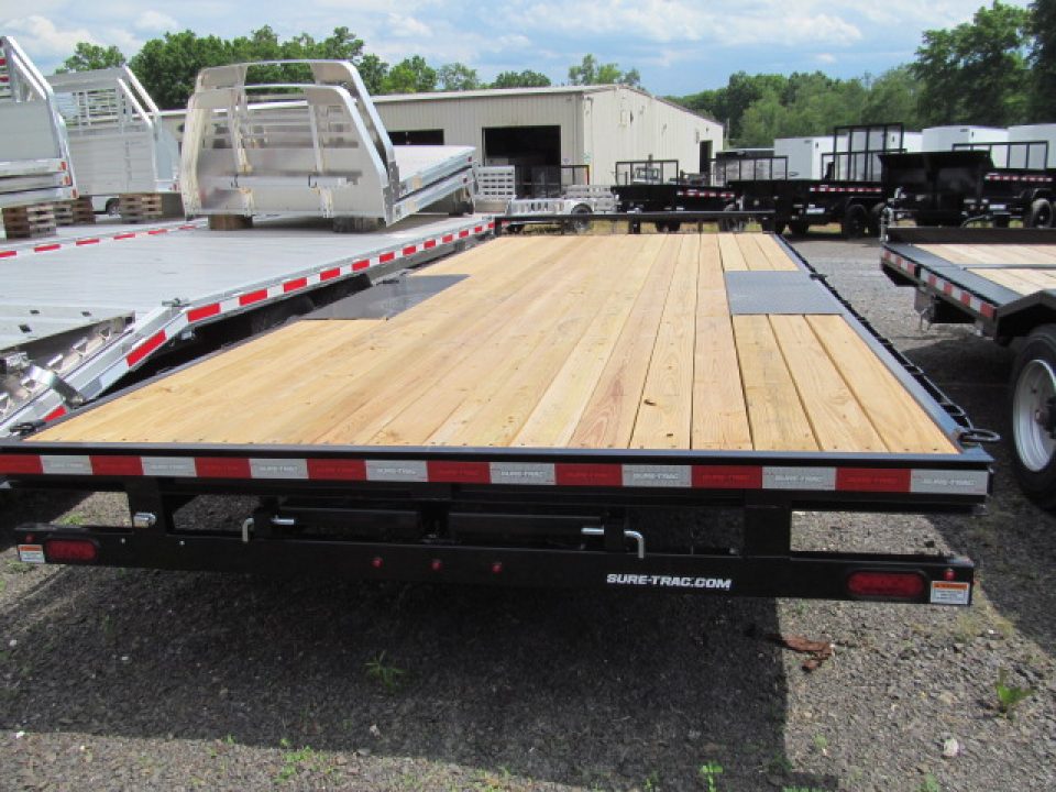 New Sure-Trac 8.5 X 20 10K Deckover Flatbed Equipment Trailer for sale ...
