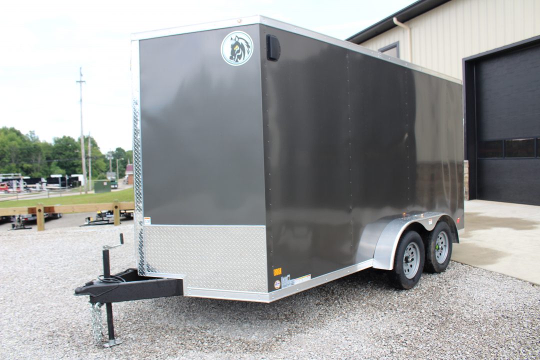 New 2026 United UJ 8.5' x 18' Enclosed Cargo Trailer - 7000# GVW - RAMP ...