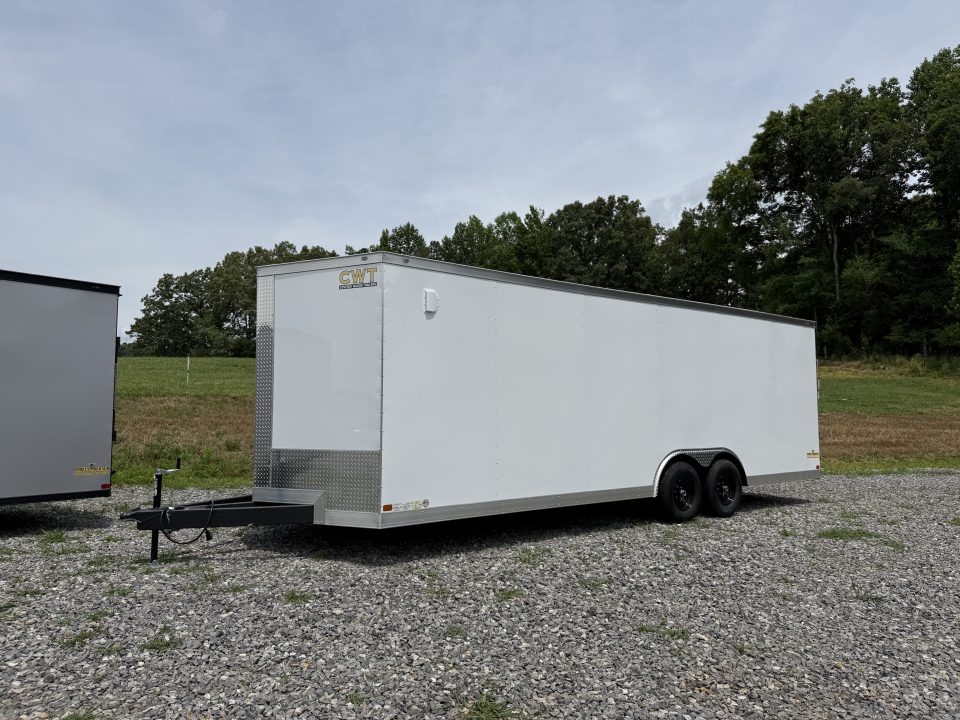 New 2026 Covered Wagon Trailers 8.5X24 TA3 POLY 7' BAR LOCK Cargo ...